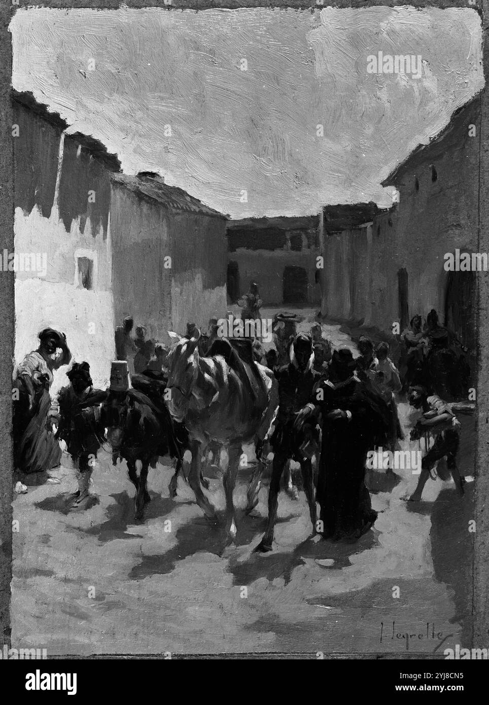 ESCENA DEL QUIJOTE - SIGLO XX - FOTOGRAFIA EN BLANCO Y NEGRO - AÑOS 60 ...