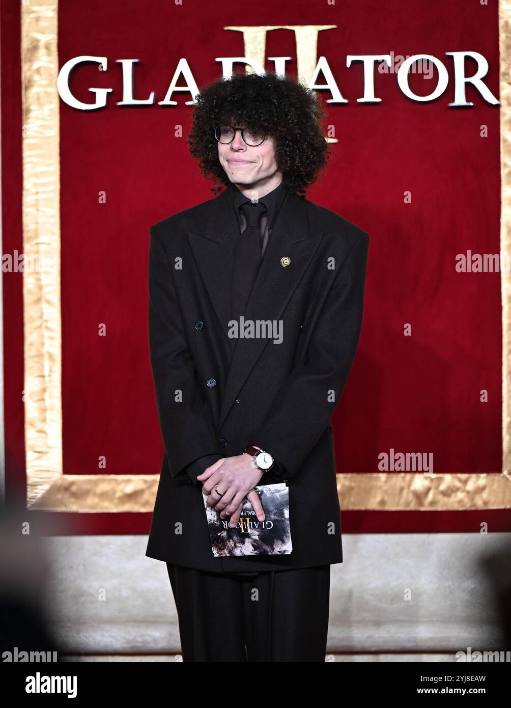 LONDON, UK. 11th Nov, 2024. Reece Feldman attends "Gladiator II" The ...
