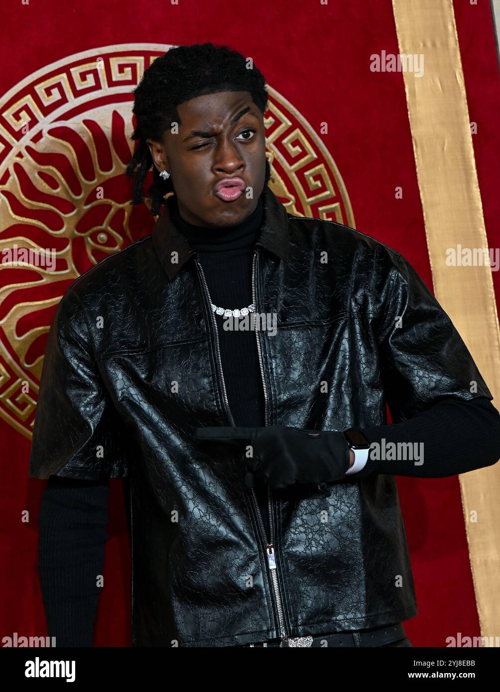 LONDON, UK. 11th Nov, 2024. Whydee attends "Gladiator II" The Royal ...