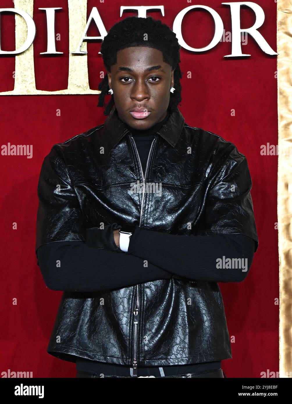 LONDON, UK. 11th Nov, 2024. Whydee attends "Gladiator II" The Royal ...