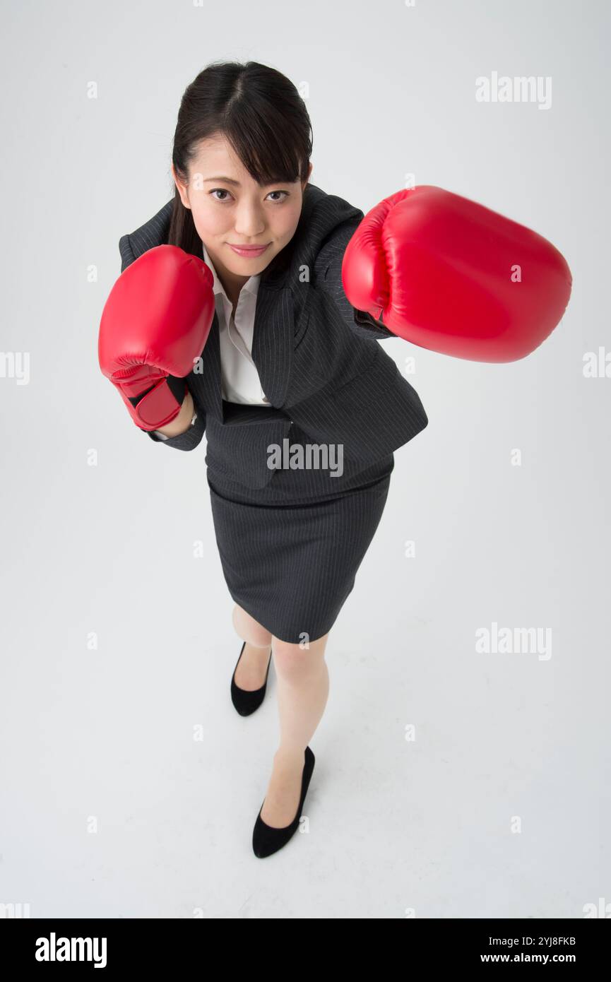 Female boxing japan hi-res stock photography and images - Alamy