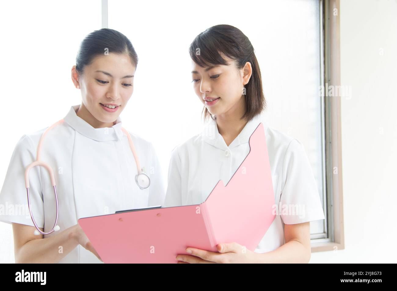 See file Two nurses Stock Photo - Alamy