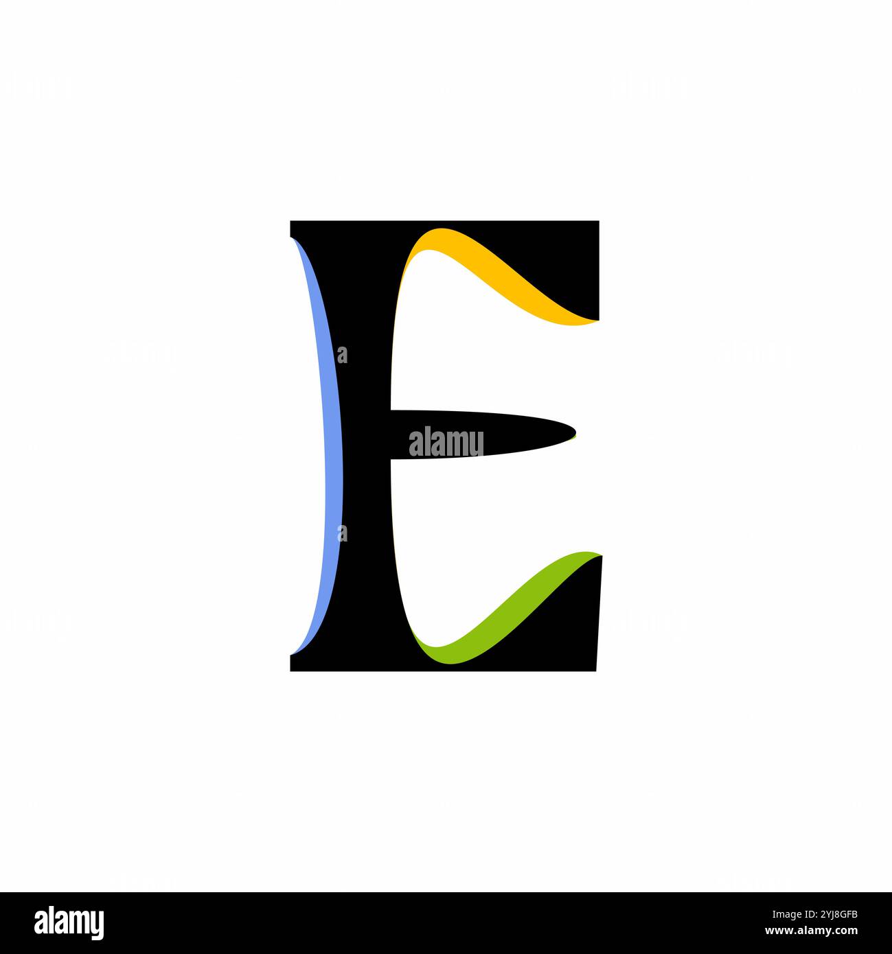 Initial Letter E Logo Design. E Logo Design. Letter E symbol. Letter E ...