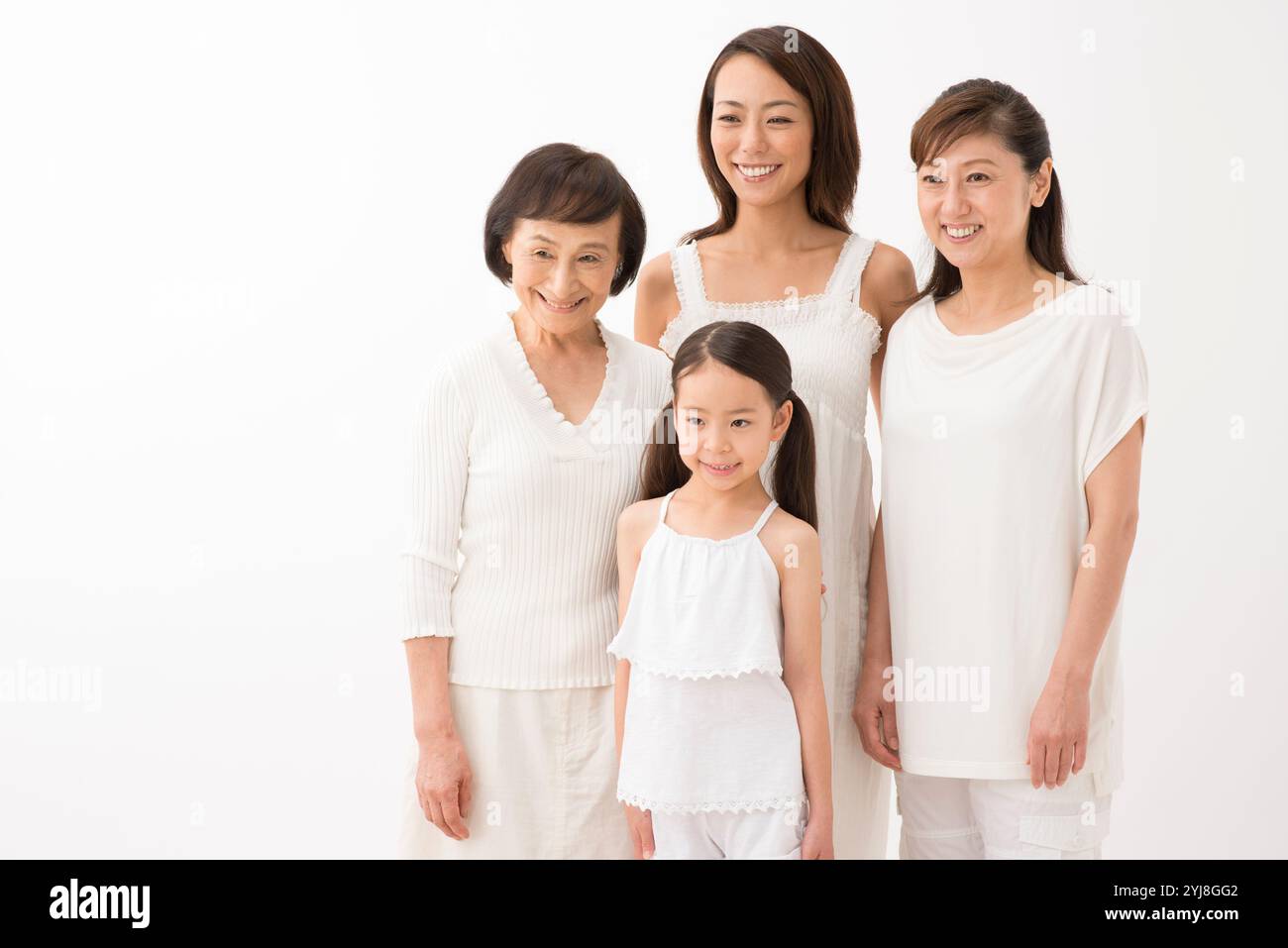 Family of four generations Stock Photo - Alamy