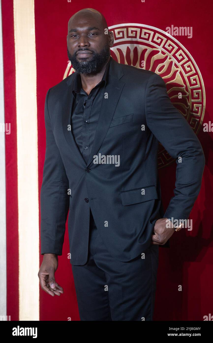 London, UK. 13 Nov, 2024. Pictured: Chidi Ajufo attends The "Gladiator ...