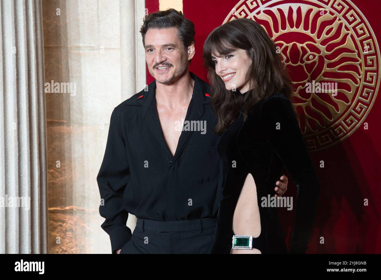 London, UK. 13 Nov, 2024. Pictured: Pedro Pascal and sister Lux Pascal attends The "Gladiator II ...
