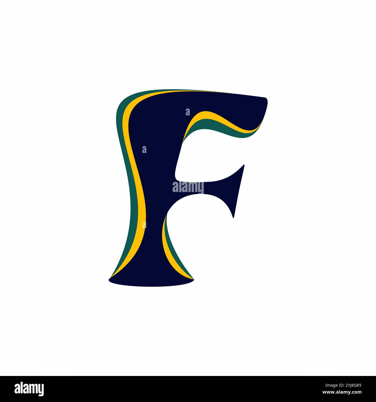 Initial Letter F Logo Design. F Logo Design. Letter F symbol. Letter F ...