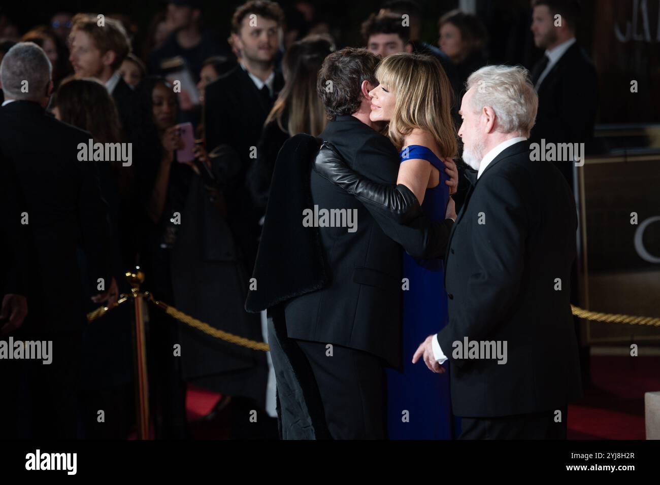 London, UK. 13 Nov, 2024. Pictured: Paul Mescal with Director Ridley ...