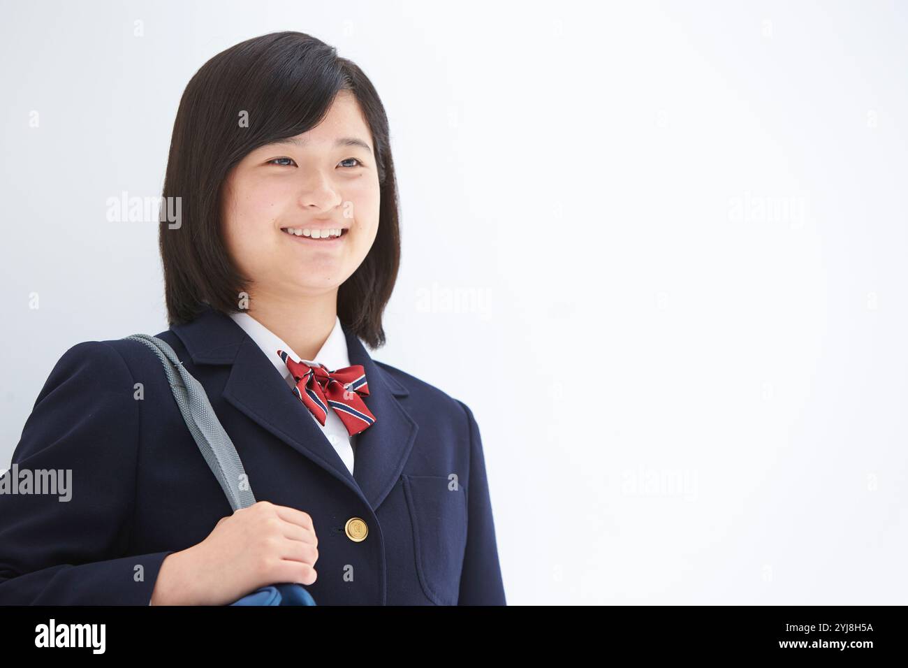 Female high school student Stock Photo - Alamy