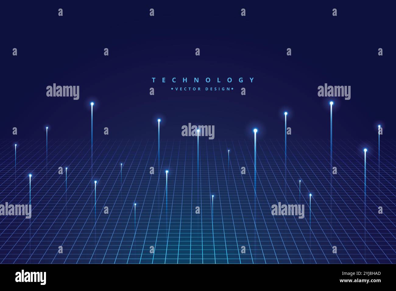 big data visualization technology background Stock Vector Image & Art - Alamy
