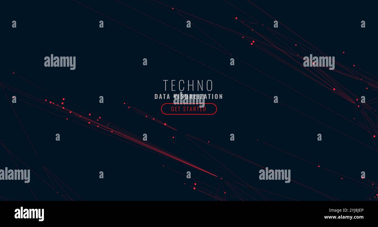 Matrix visualization Stock Vector Images - Alamy