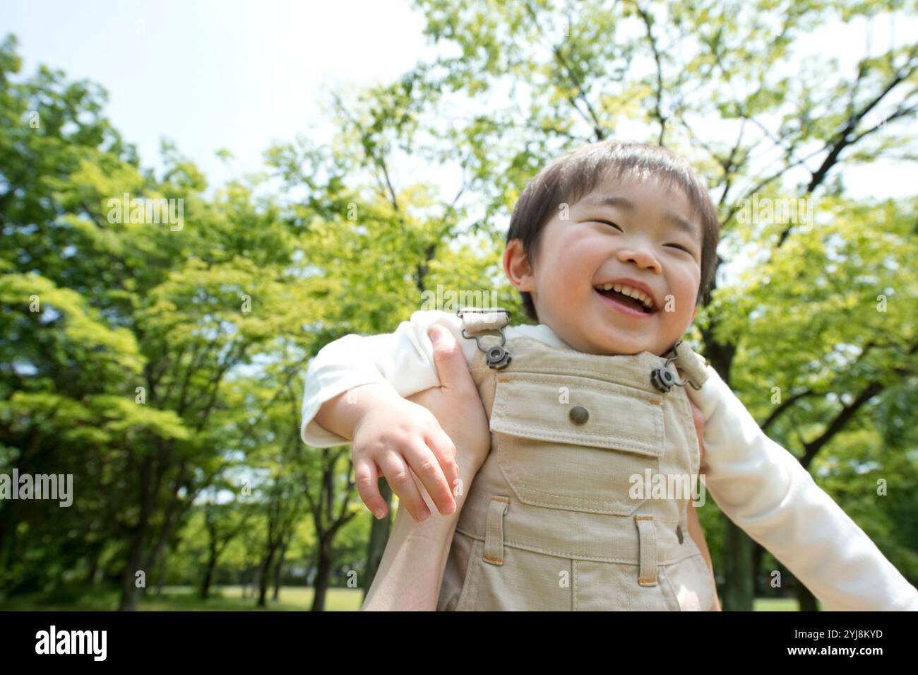 Child has hand held hi-res stock photography and images - Alamy