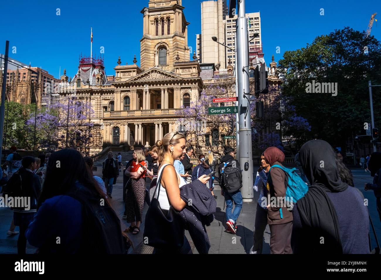Sydney australia town hall hi-res stock photography and images - Alamy