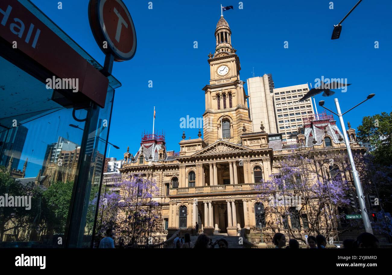 Sydney town hall hi-res stock photography and images - Alamy