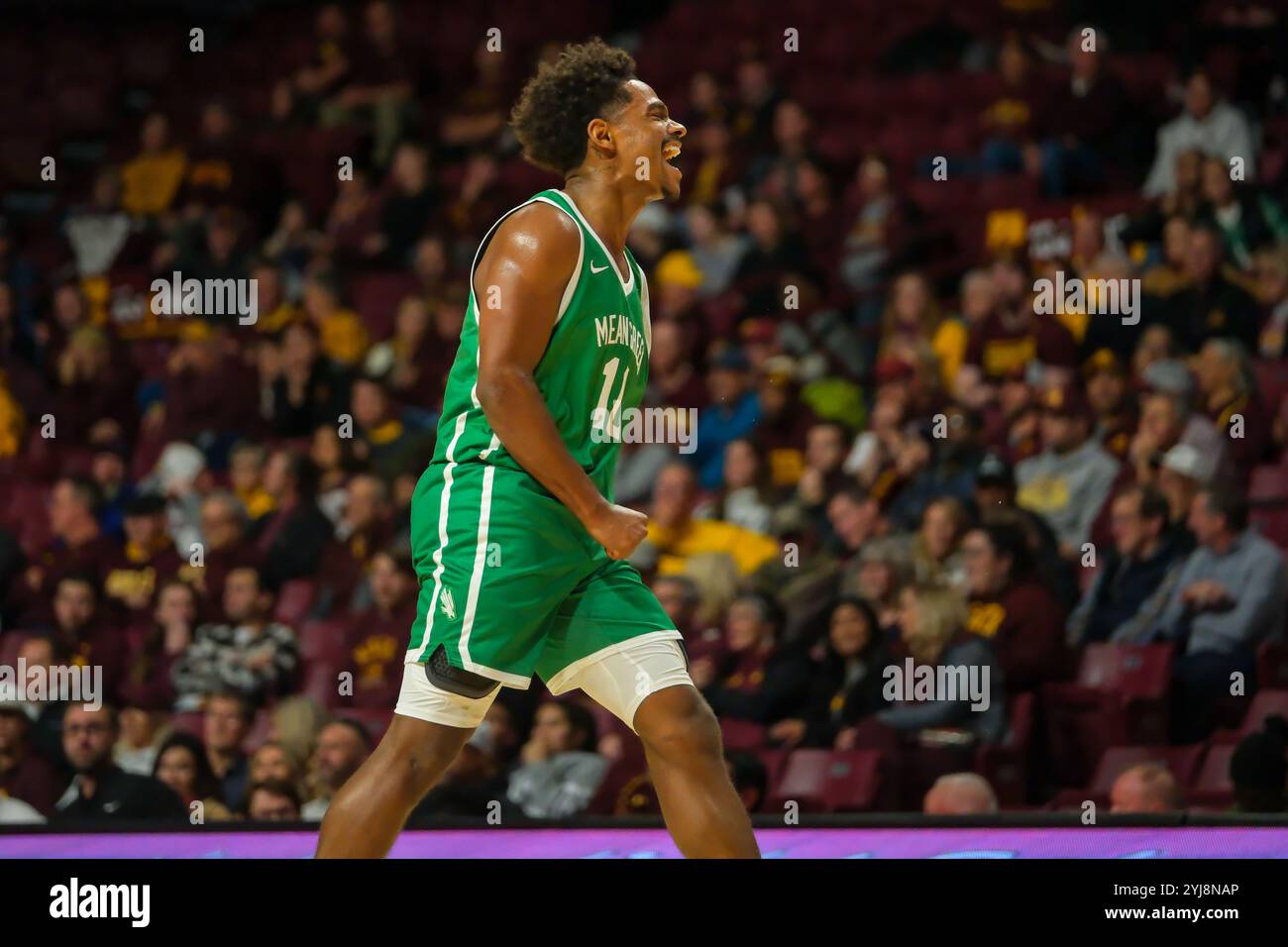 Minneapolis, Minnesota, USA. 13th Nov, 2024. North Texas Mean Green ...