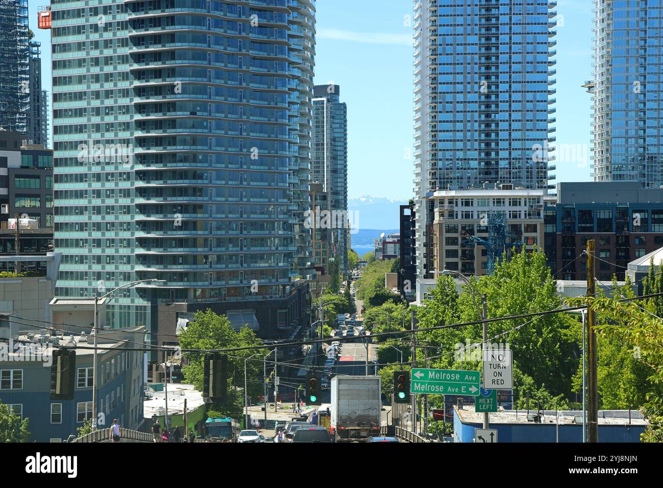 The streets of downtown Seattle Stock Photo - Alamy