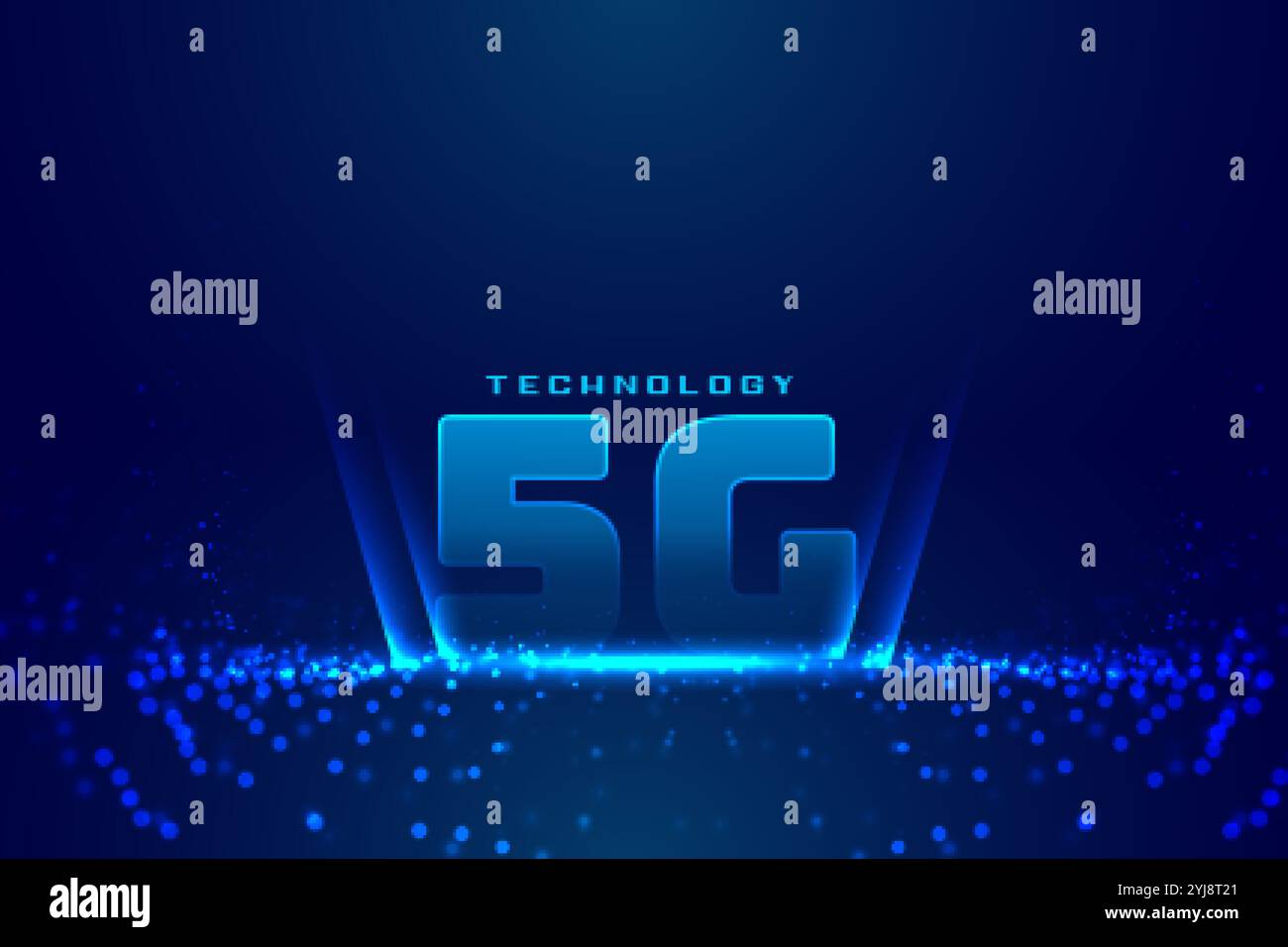 5G fifth generation technology digital background design Stock Vector Image & Art - Alamy