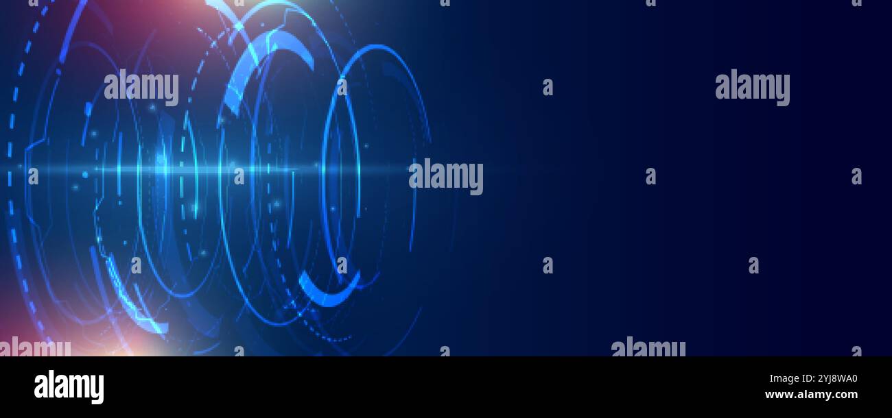 High tech lines design hi-res stock photography and images - Alamy