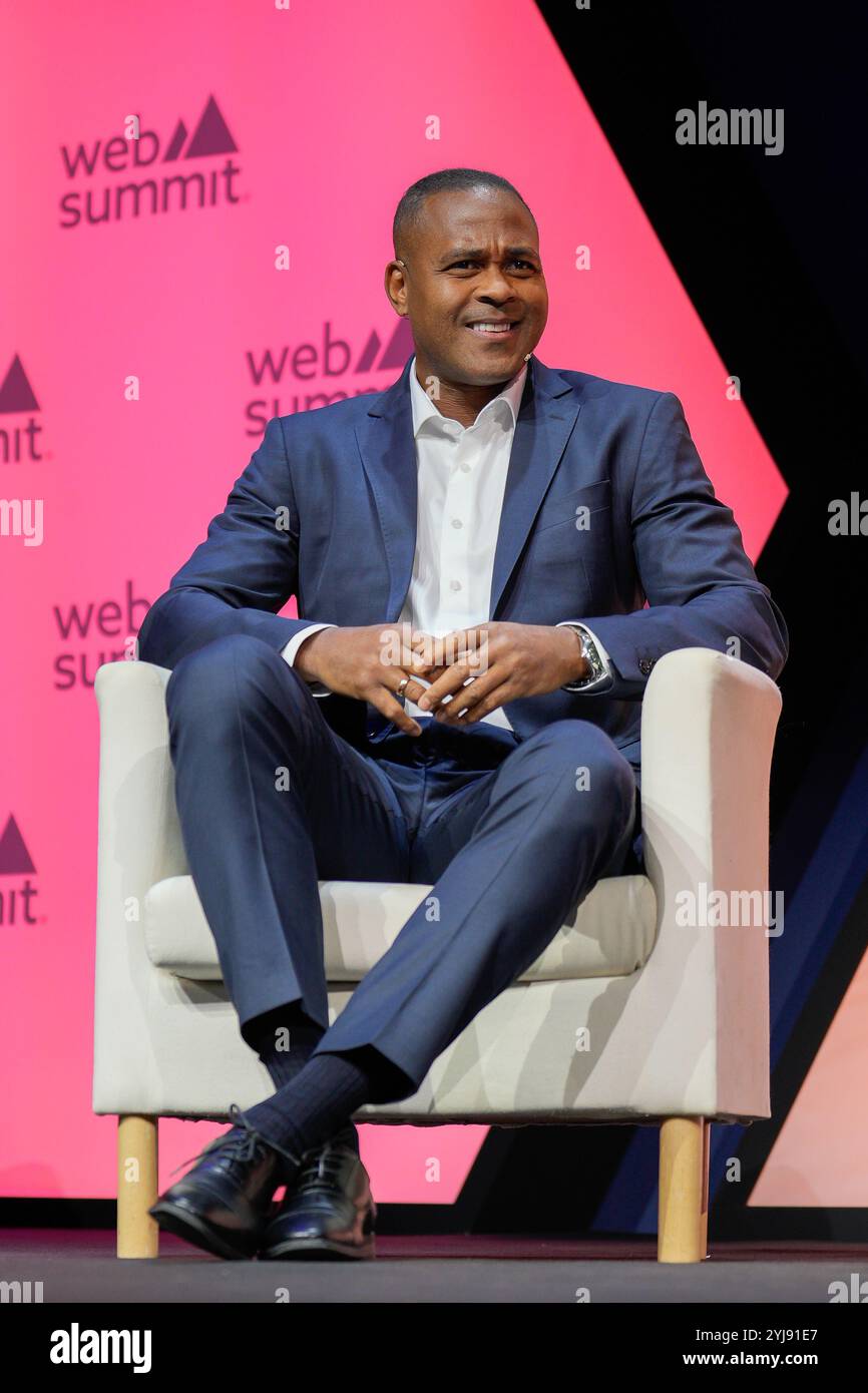 Lisbon, Portugal. 13th Nov, 2024. Patrick Kluivert, Former Barcelona ...