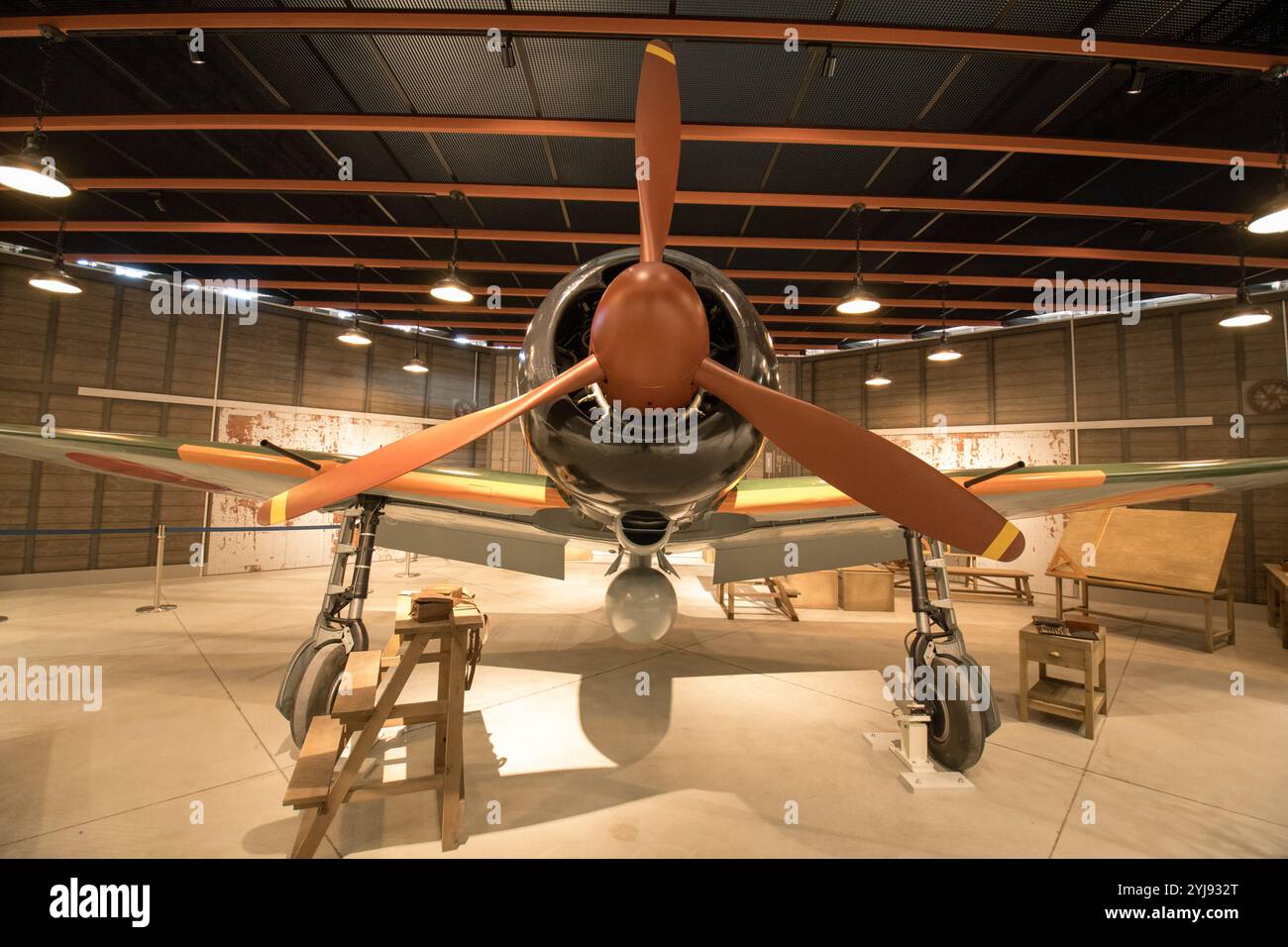Zero fighter Type 52 Kou Stock Photo - Alamy