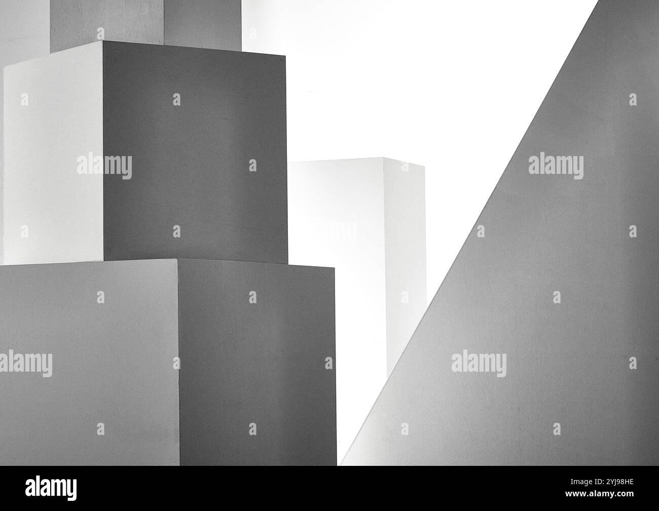 Triangular and square objects Stock Photo - Alamy