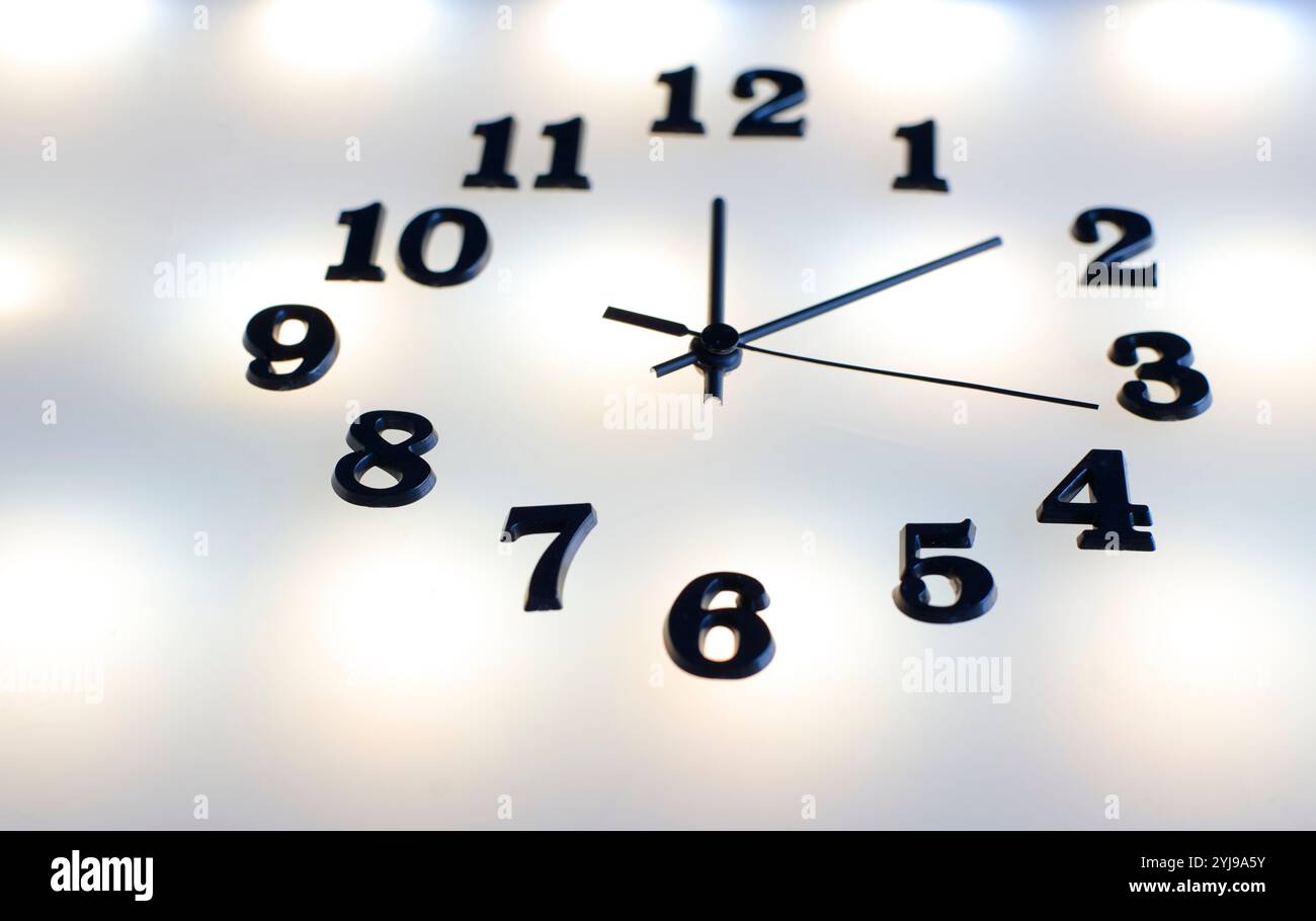 Monotone clock hi-res stock photography and images - Alamy