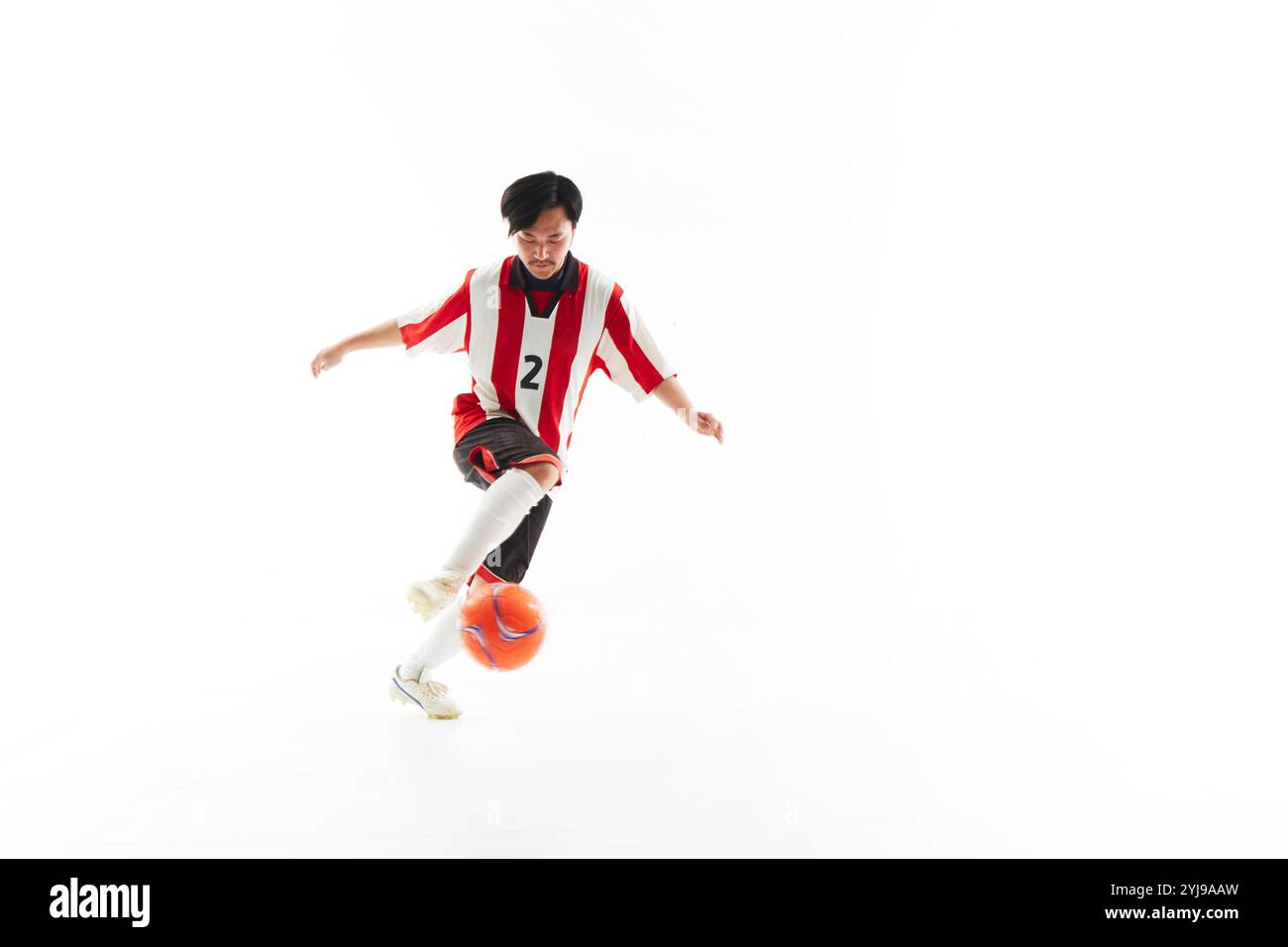 Footballer back Cut Out Stock Images & Pictures - Alamy