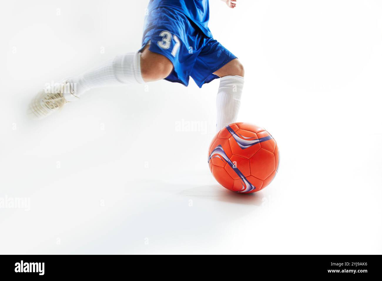 Kick a ball hi-res stock photography and images - Alamy