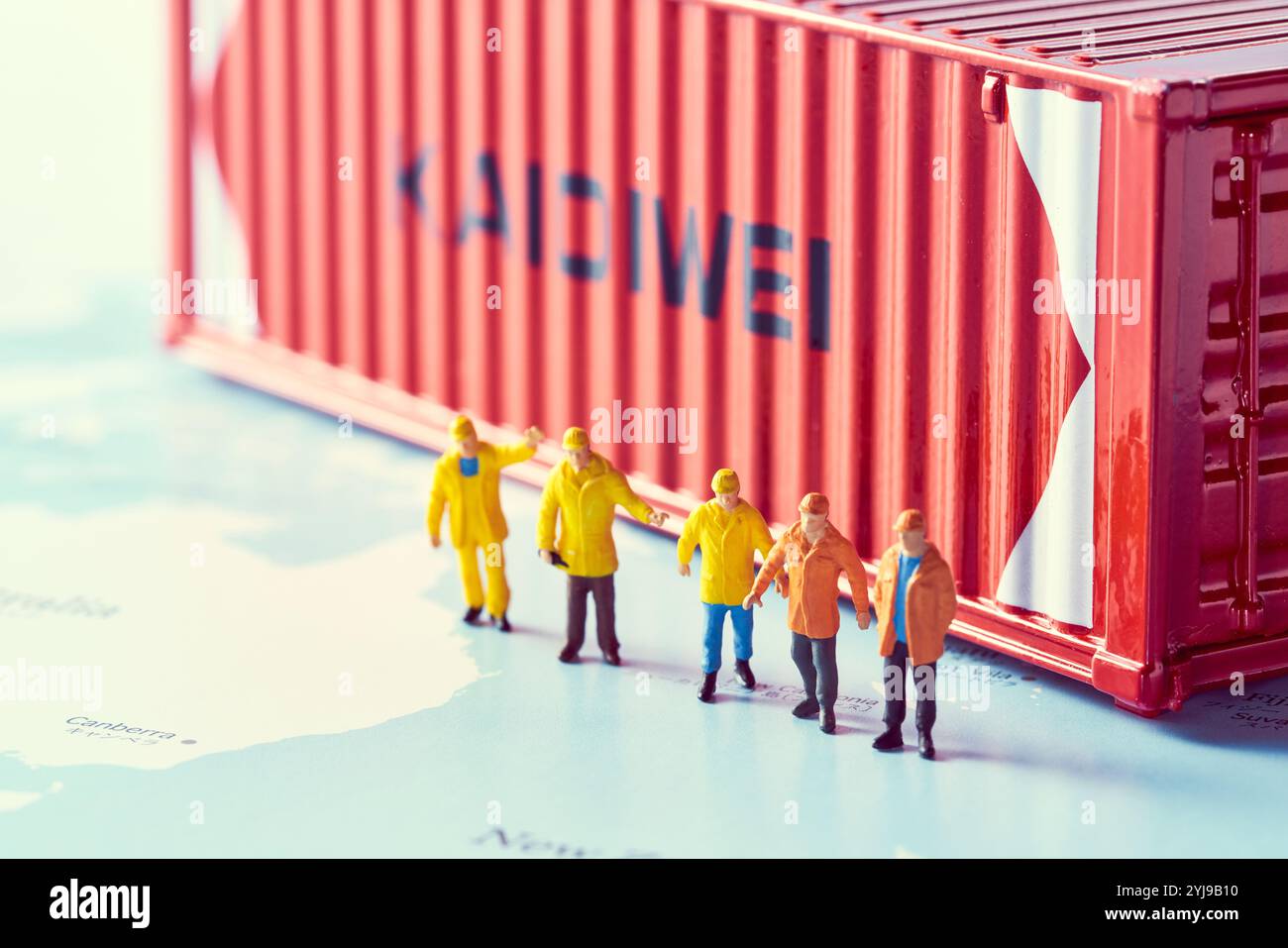 Miniature containers hi-res stock photography and images - Alamy