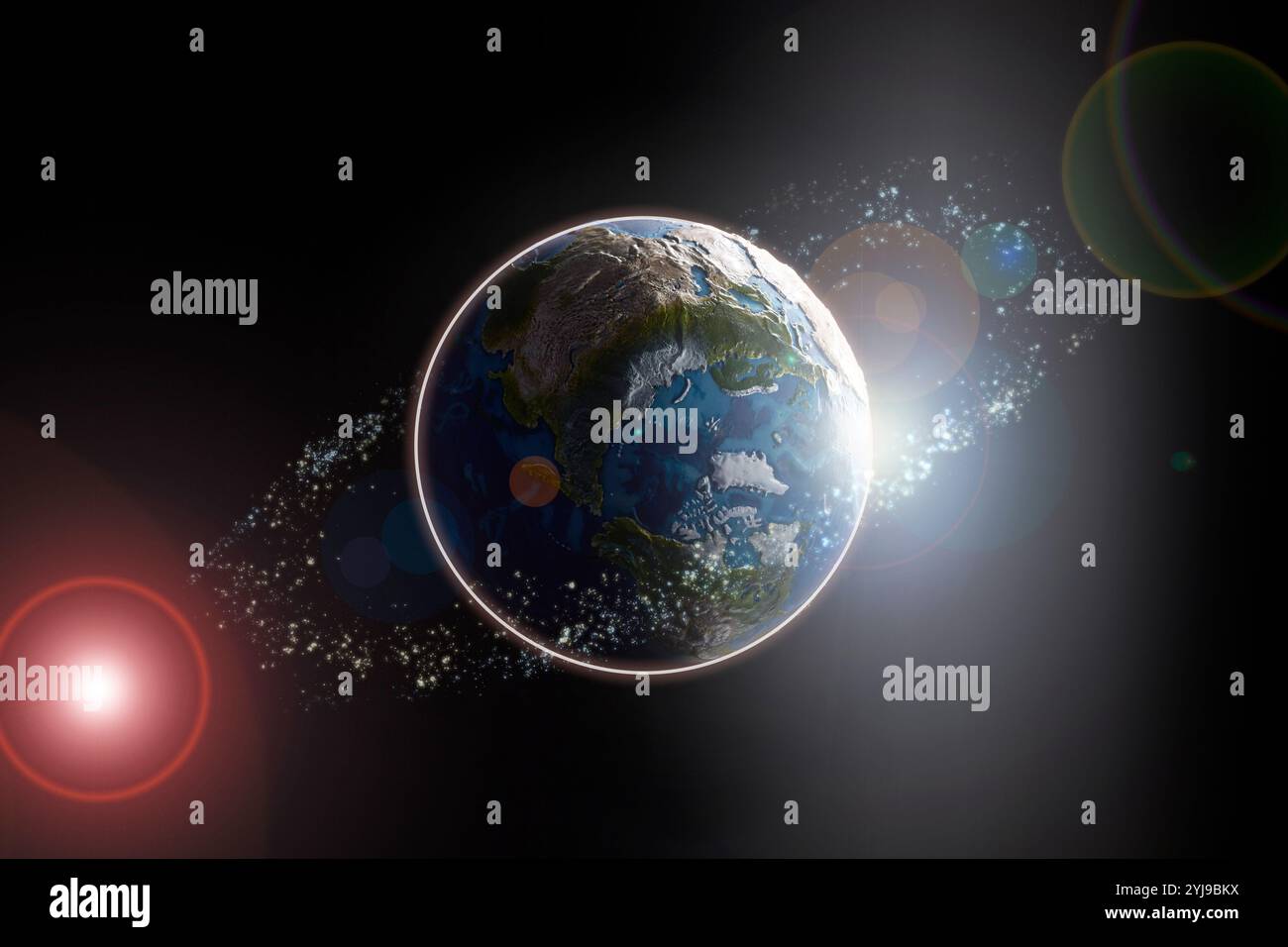 Light year space hi-res stock photography and images - Alamy