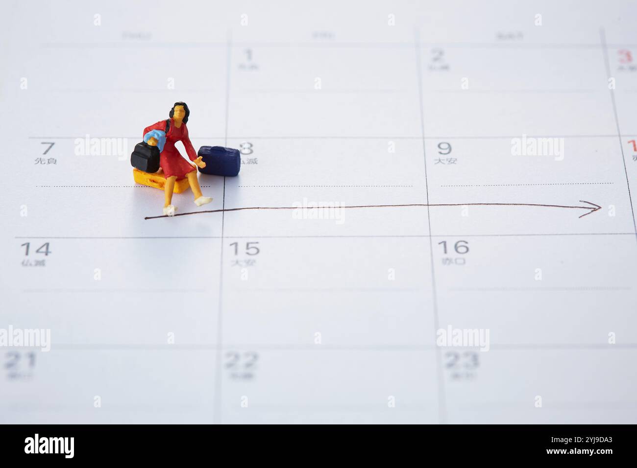 Sitting calendar hi-res stock photography and images - Alamy