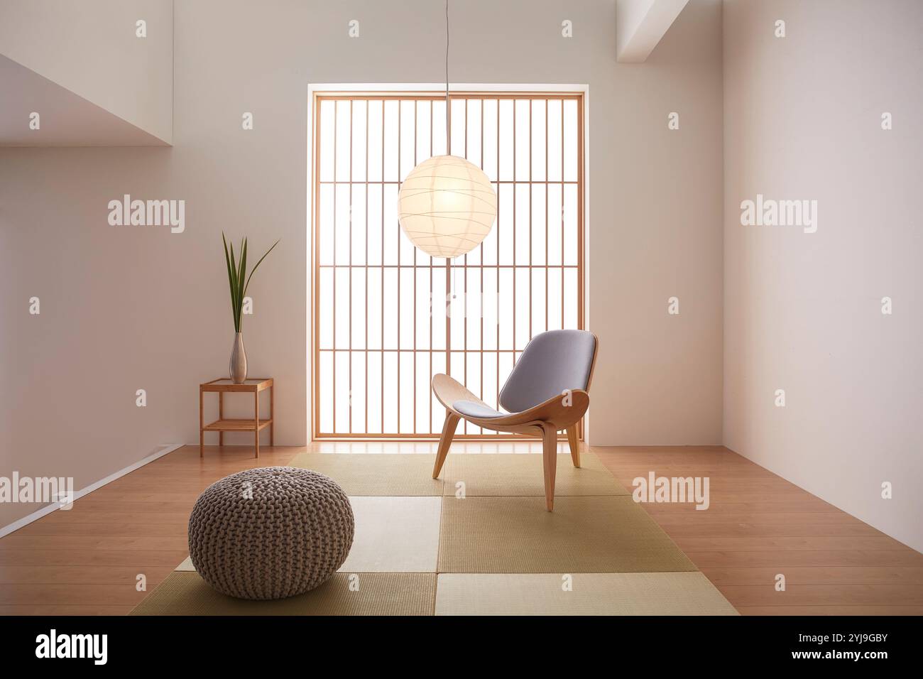 Japanese room modern hi-res stock photography and images - Alamy
