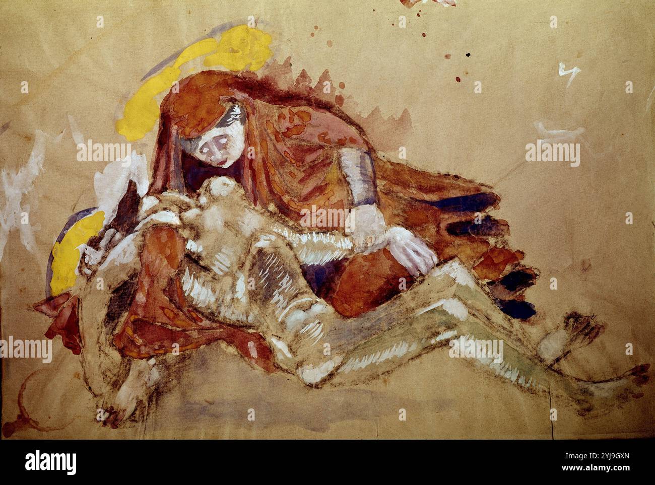 LA PIEDAD - SIGLO XX. Author: MANOLO HUGUE (1872-1945). Location ...