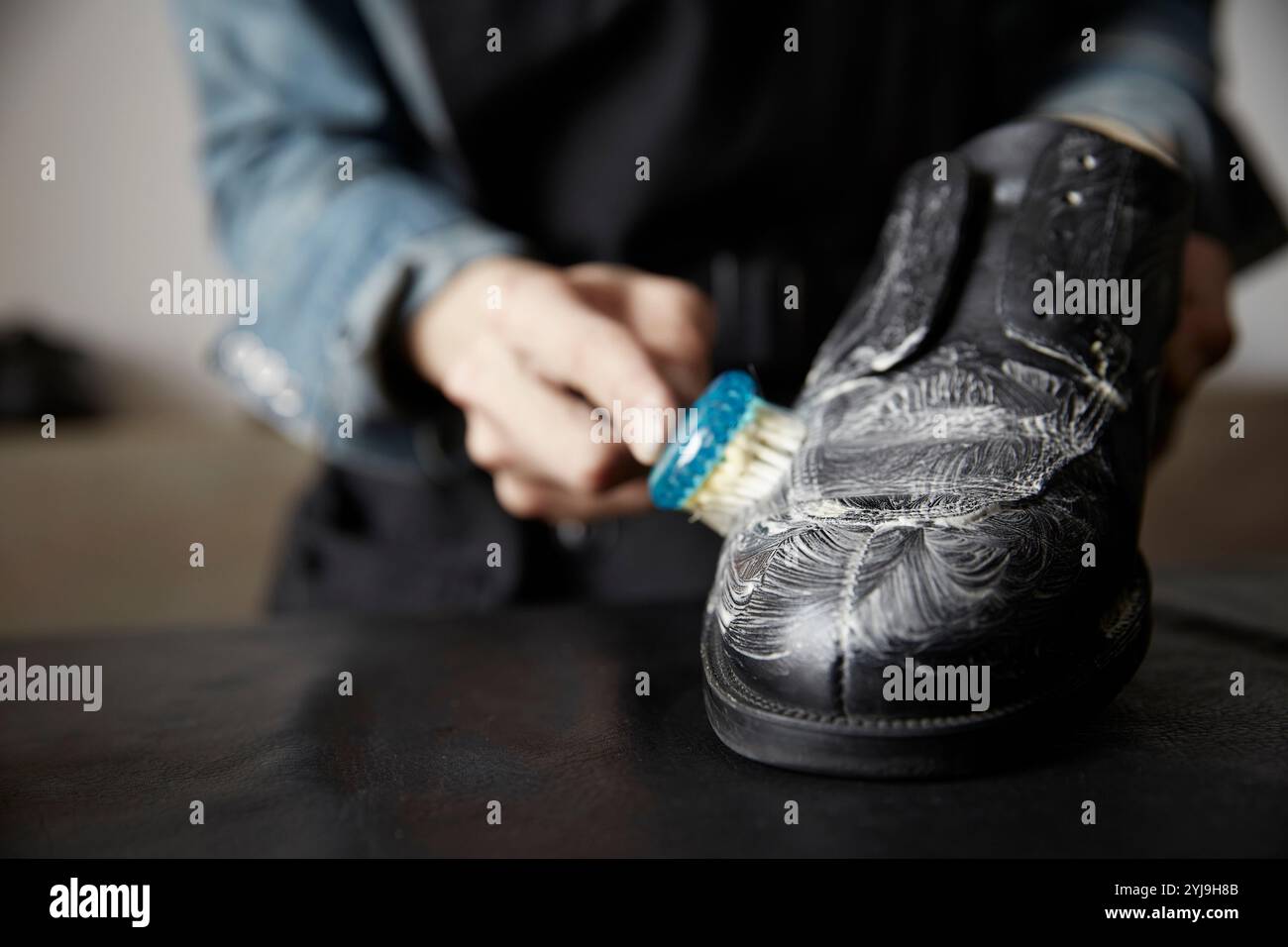 Washing boots hi-res stock photography and images - Alamy