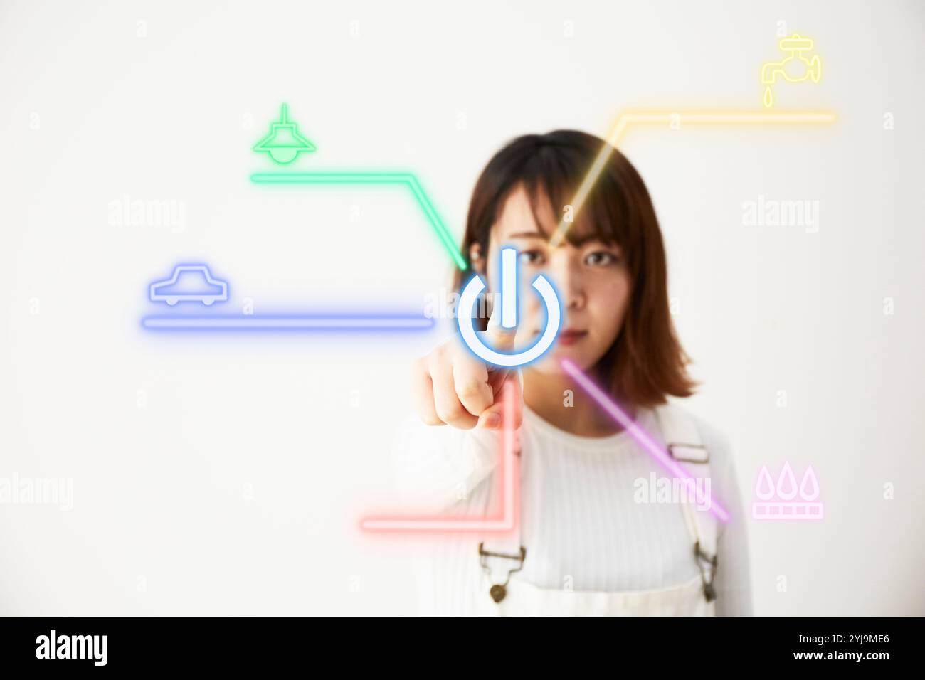 Woman finger click hi-res stock photography and images - Alamy