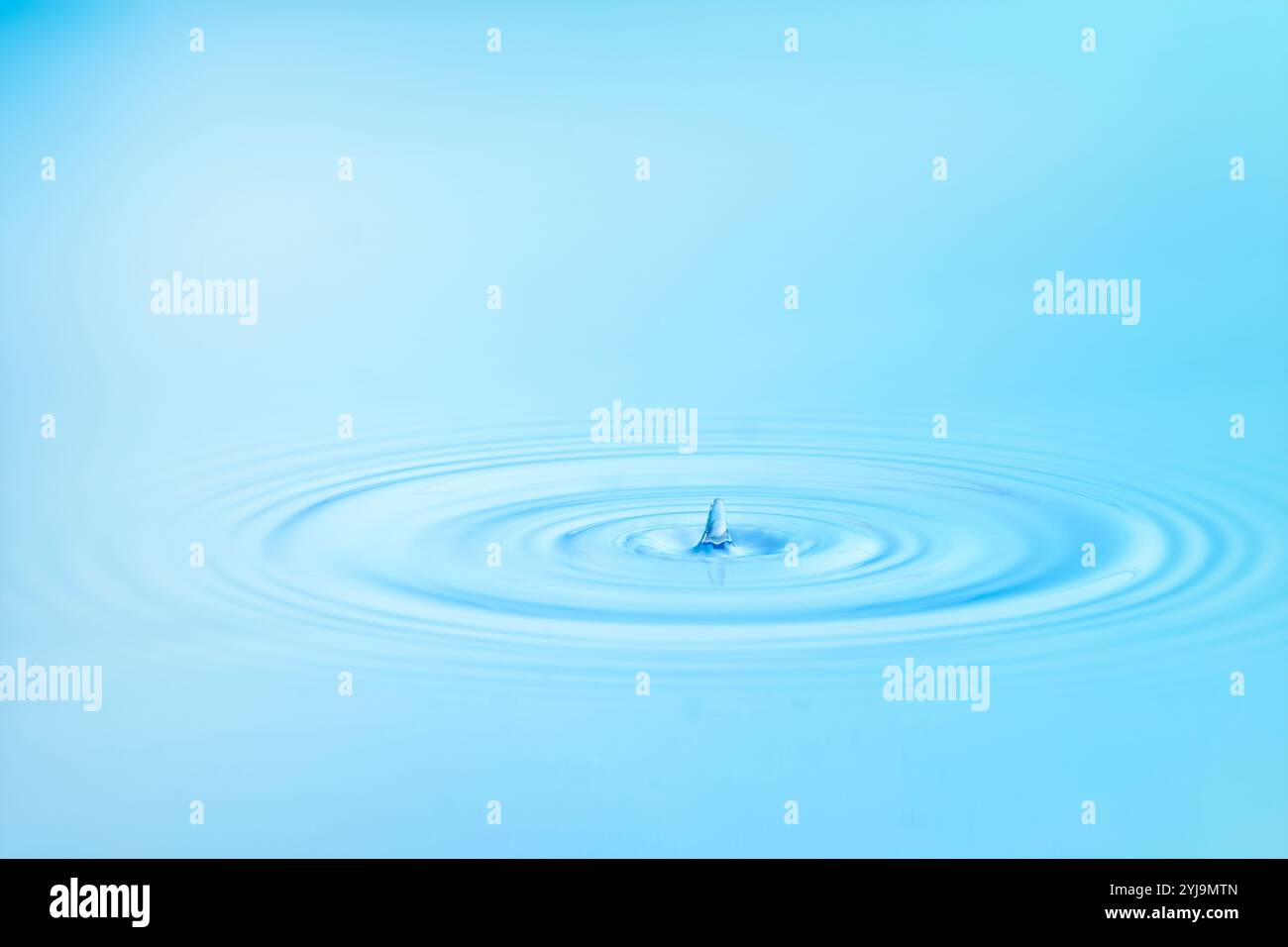 Light blue ripples Stock Photo - Alamy