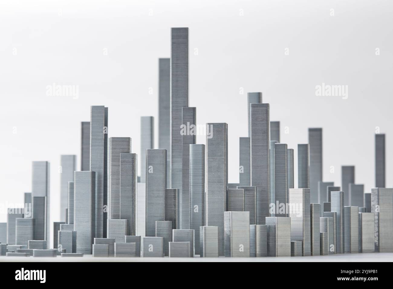Group building tower model hi-res stock photography and images - Alamy