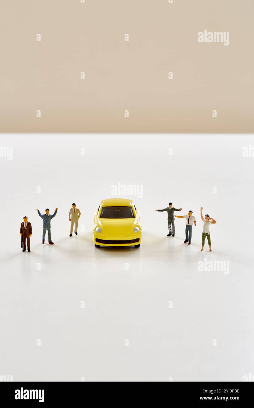 Miniature car comparison hi-res stock photography and images - Alamy