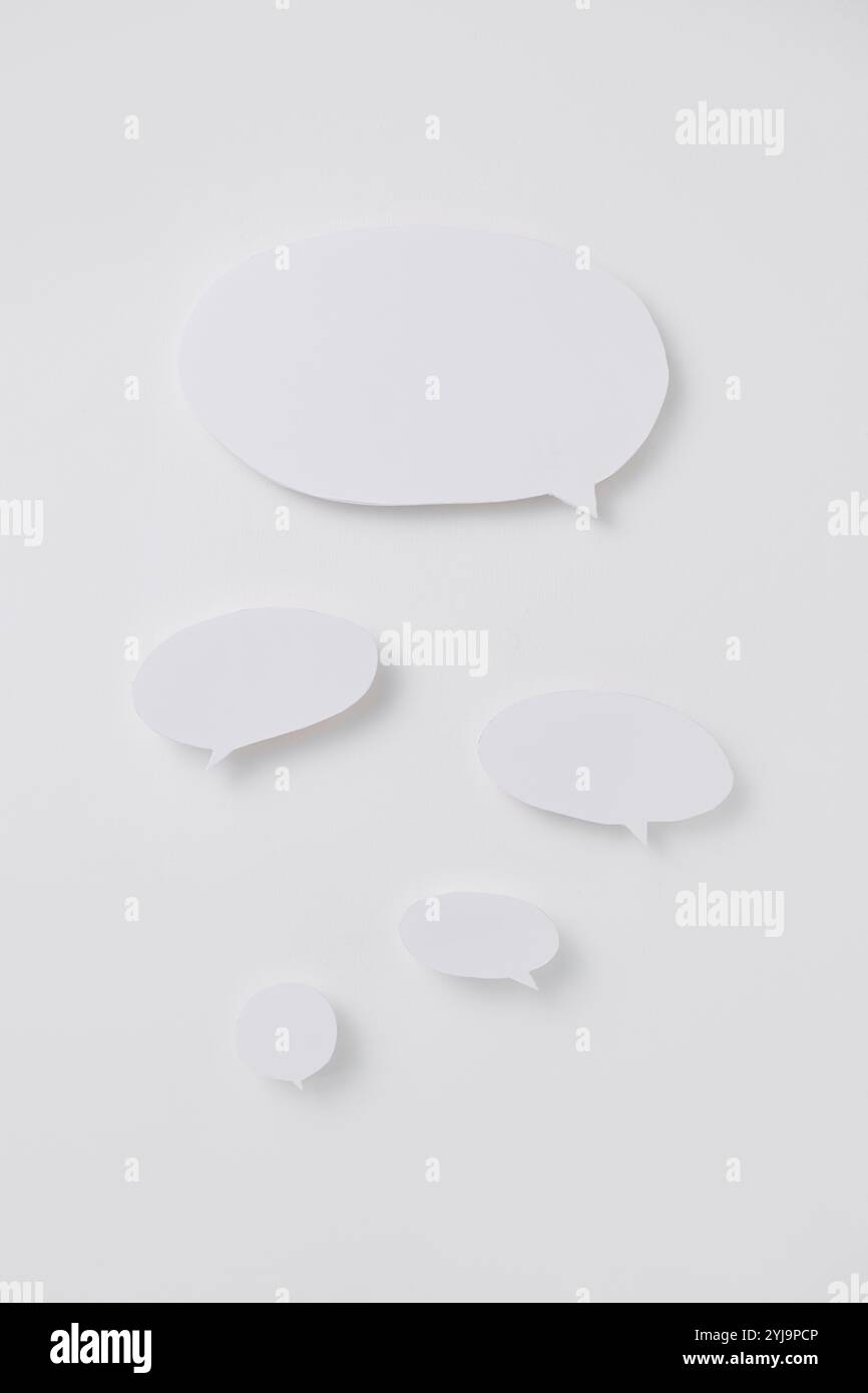 Multiple speech bubbles Stock Photo - Alamy