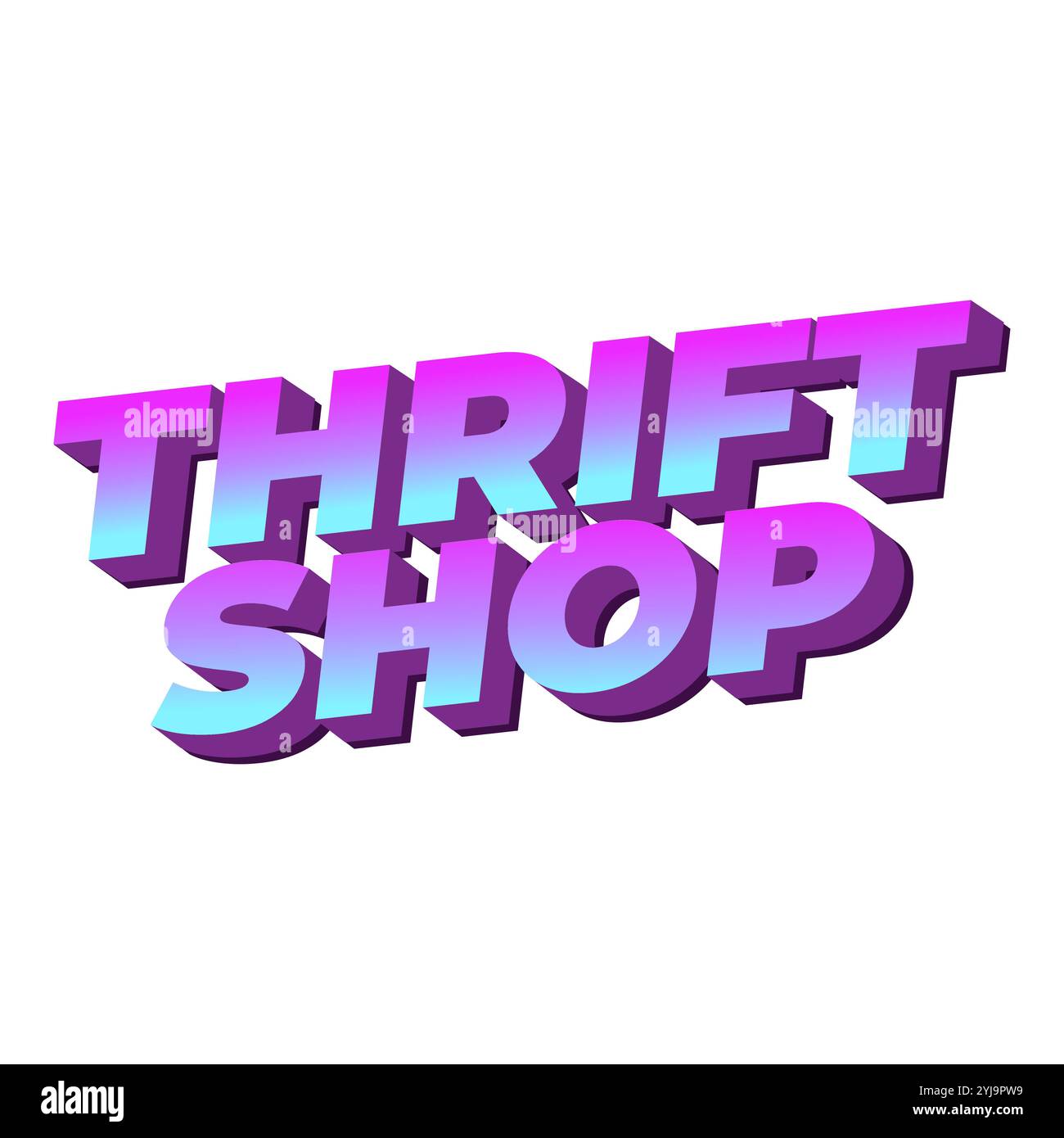 Woman shopping in thrift store Cut Out Stock Images & Pictures - Alamy