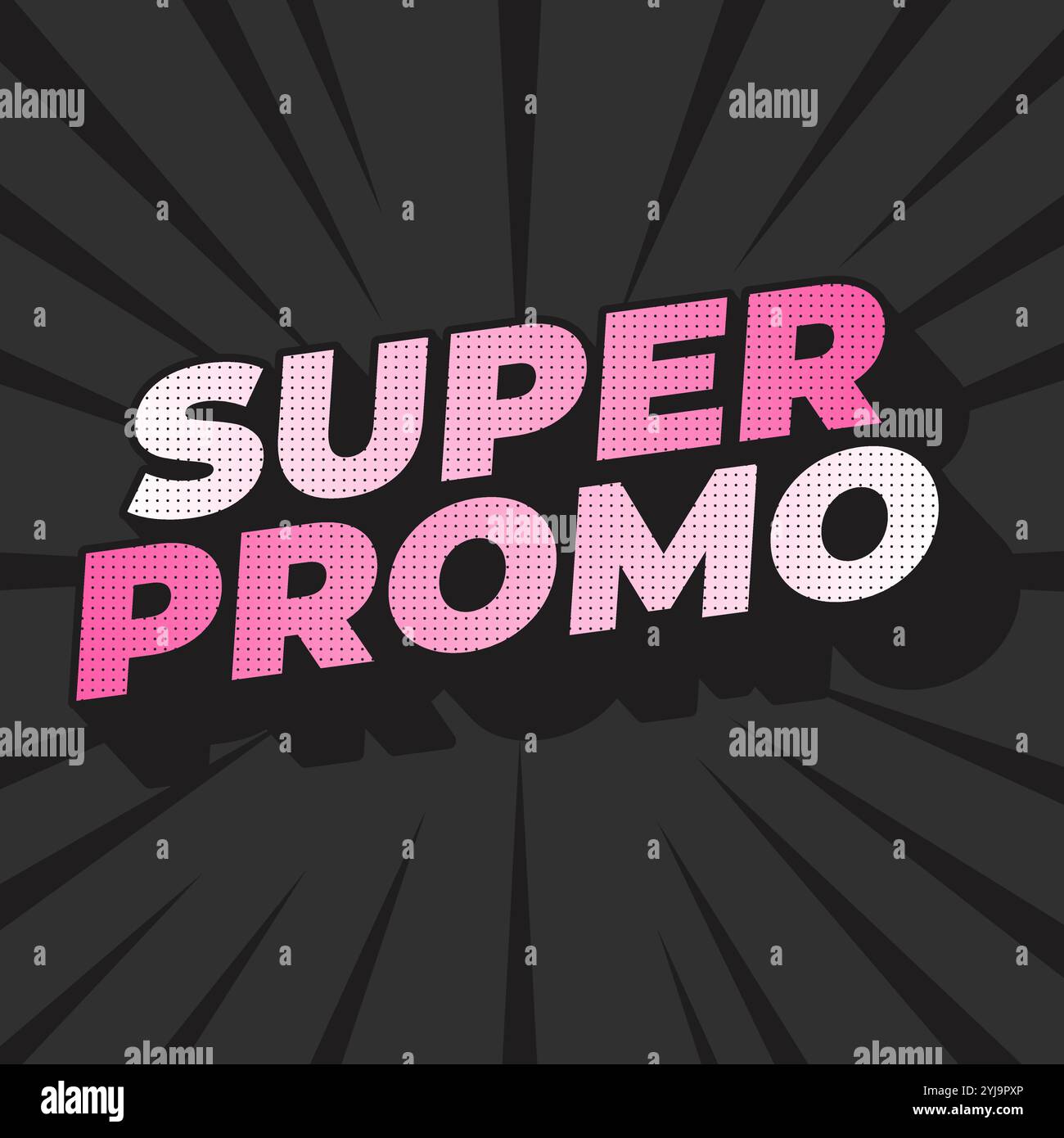 Super promo editable text effect with 3d vector design hi-res stock ...
