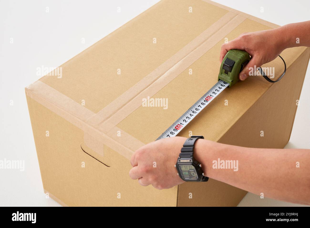 Person carry scale hi-res stock photography and images - Alamy