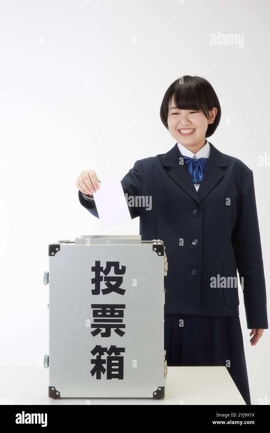 Serious female person living hi-res stock photography and images - Alamy