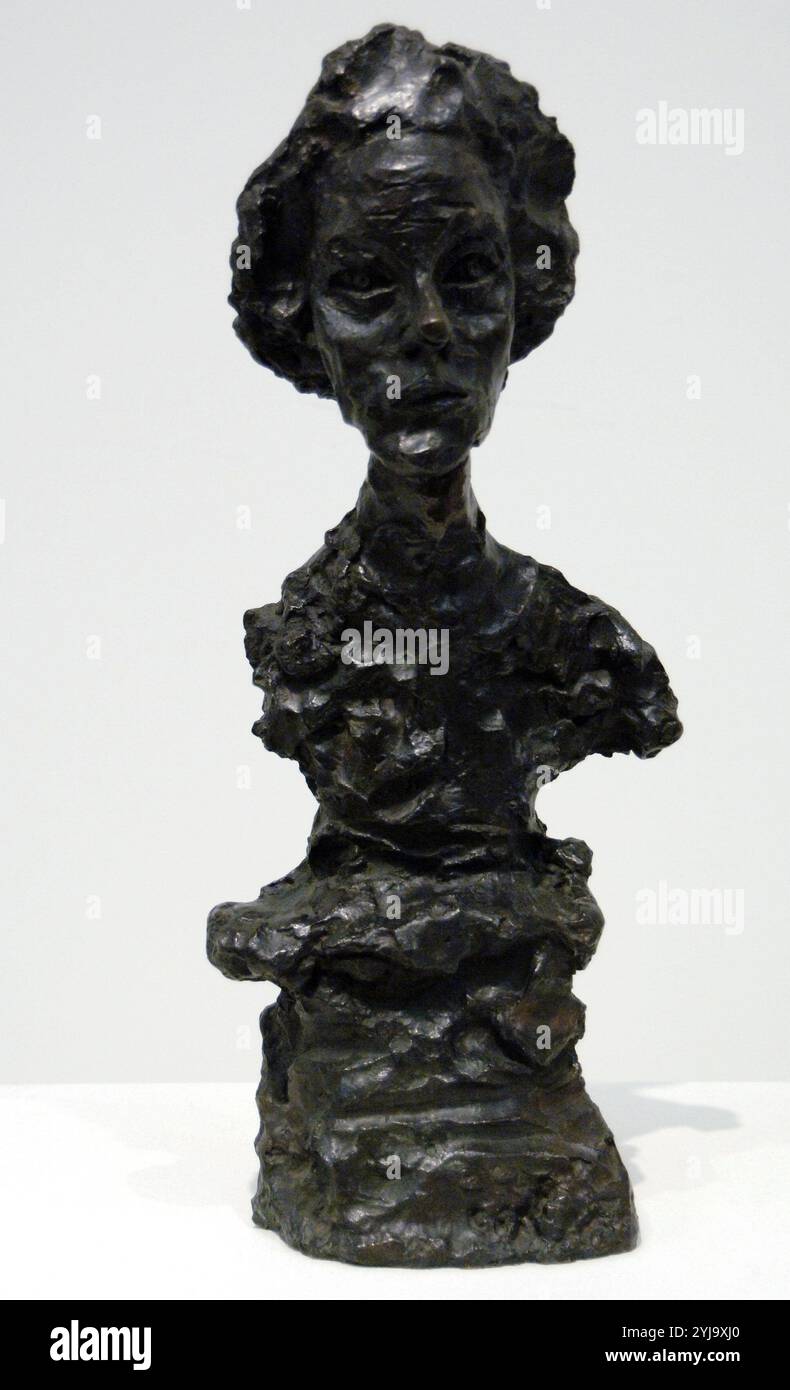 Alberto Giacometti (1901-1966). Swiss sculptor, painter, draughtsman ...