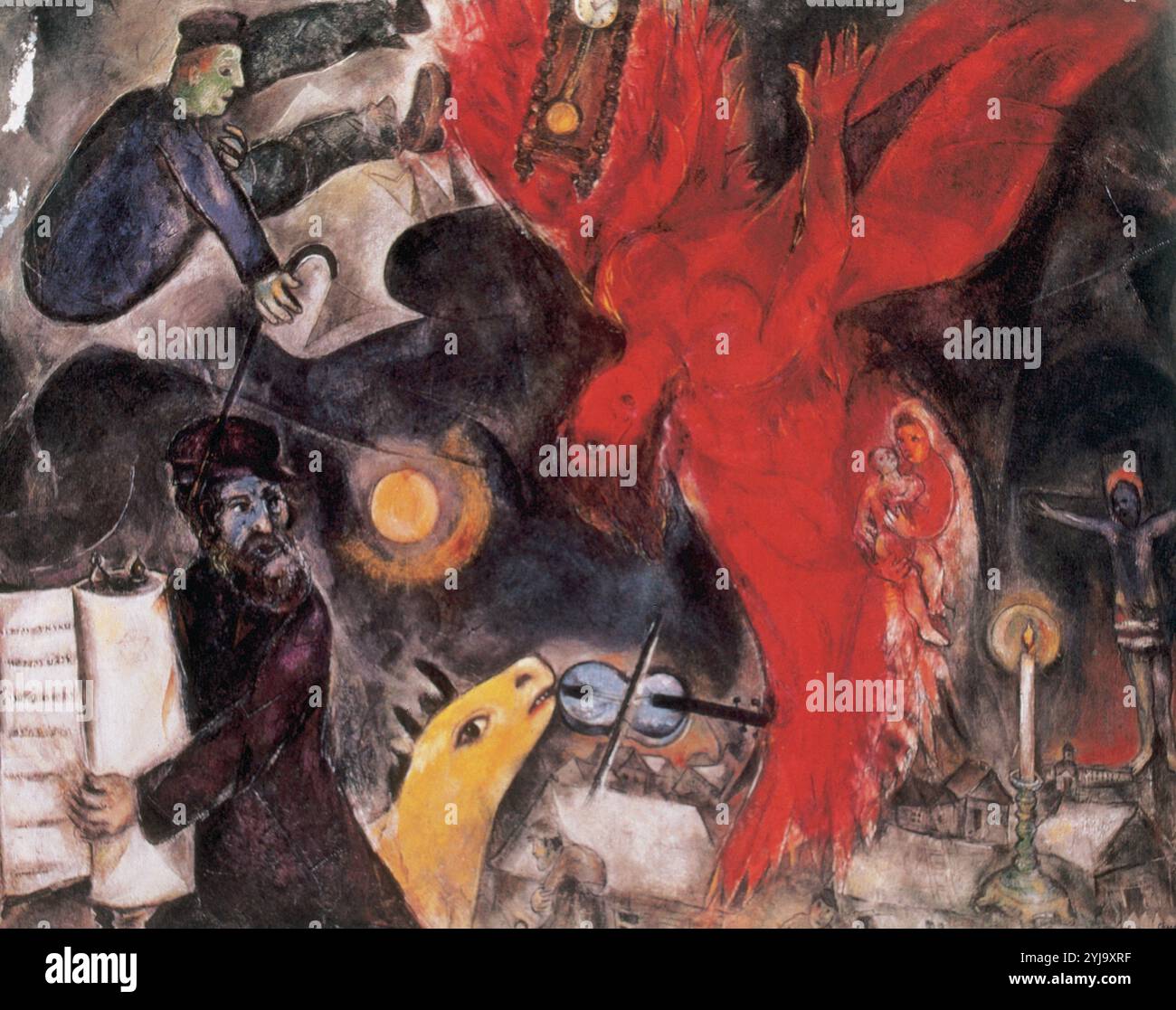 Marc Chagall (Moishe Shagal) (1887-1985). Belarusian-French Jewish ...