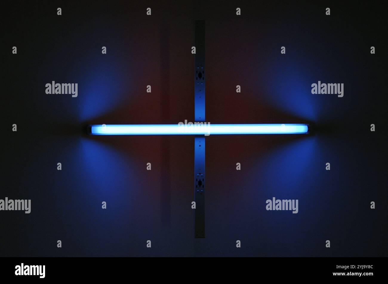 Dan Flavin (1933-1996). American sculptor. Untitled (Corner Piece ...