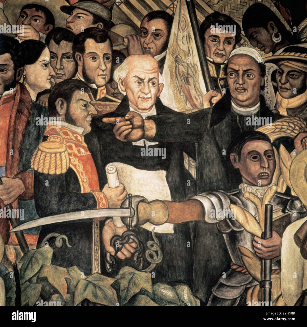 Independence of Mexico (1810-1824). Miguel Hidalgo Costilla (1753-1811 ...