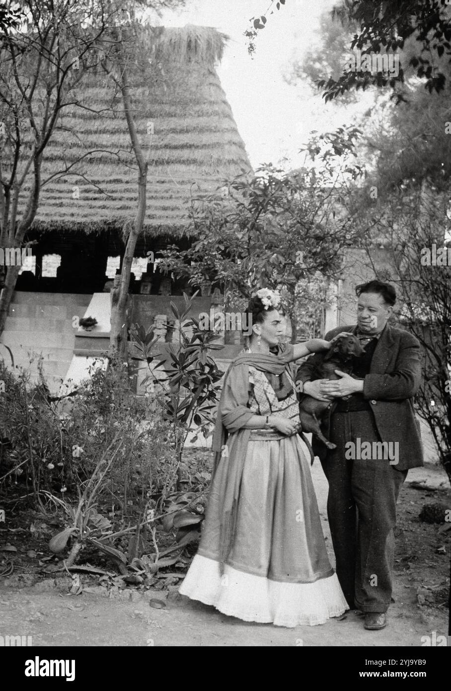 Frida Kahlo y Diego Rivera Stock Photo - Alamy