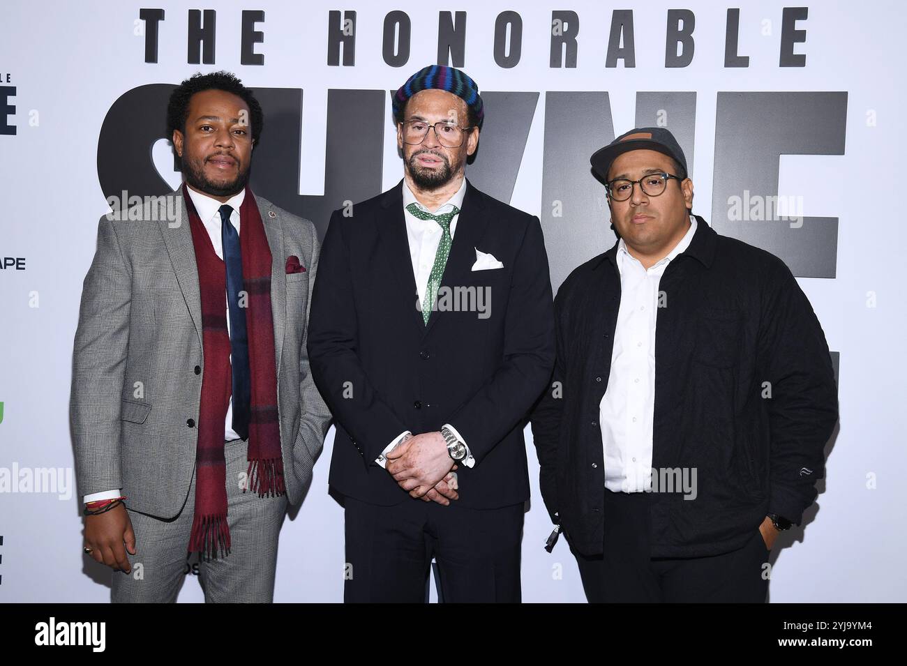 New York, USA. 13th Nov, 2024. (L-R) Zechariah, Ryan Shepard and Akiva ...