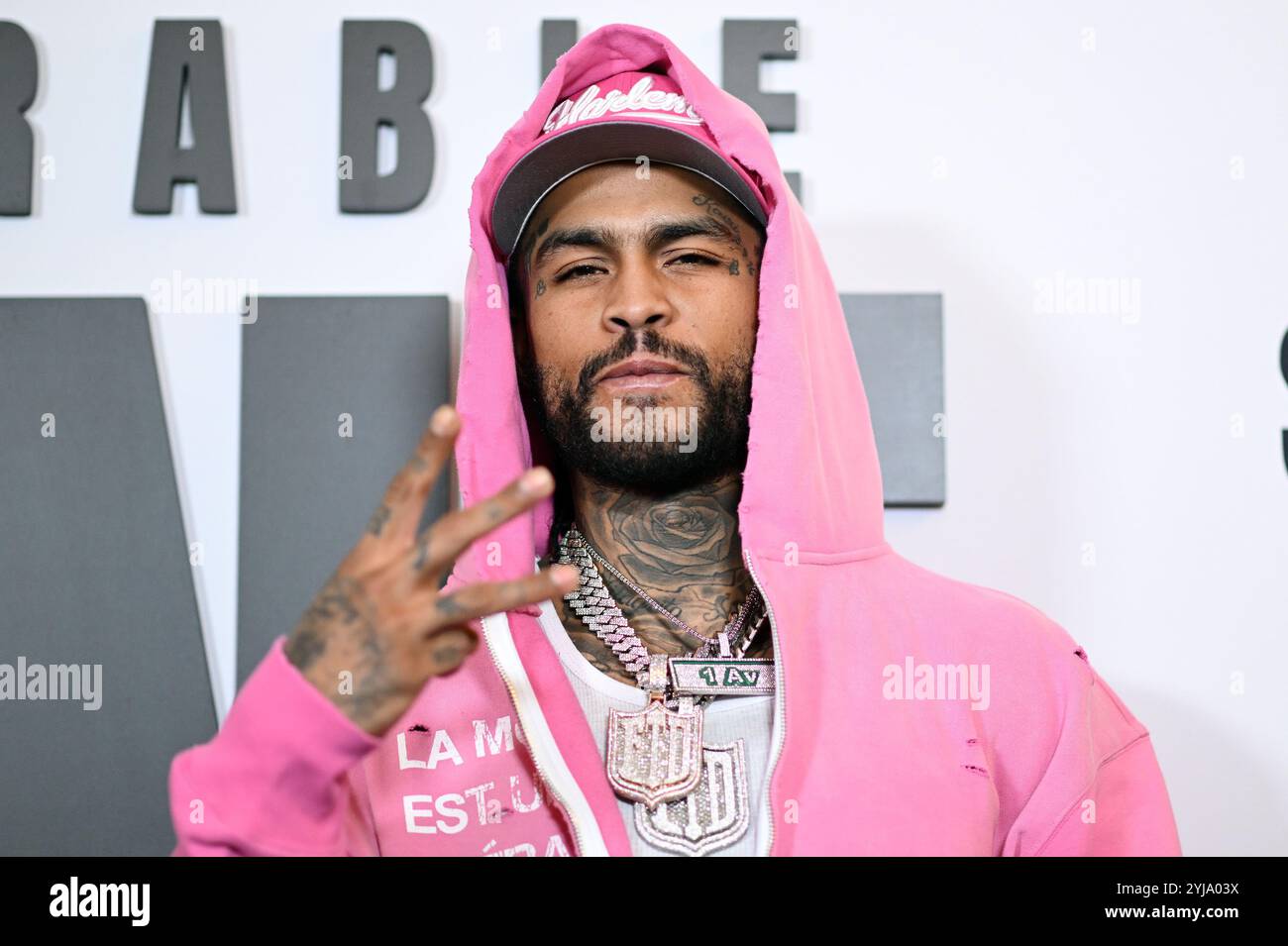 Rapper Dave East attends 'The Honorable Shyne' world premiere at the ...